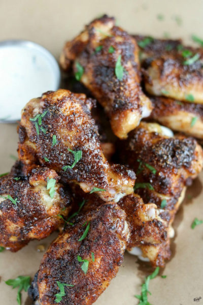 Baked Spicy Honey Chicken Wings - Karyl's Kulinary Krusade