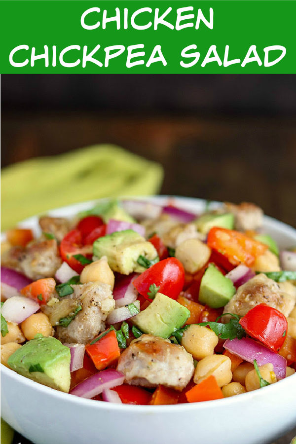 Chicken Chickpea Salad - Karyl's Kulinary Krusade