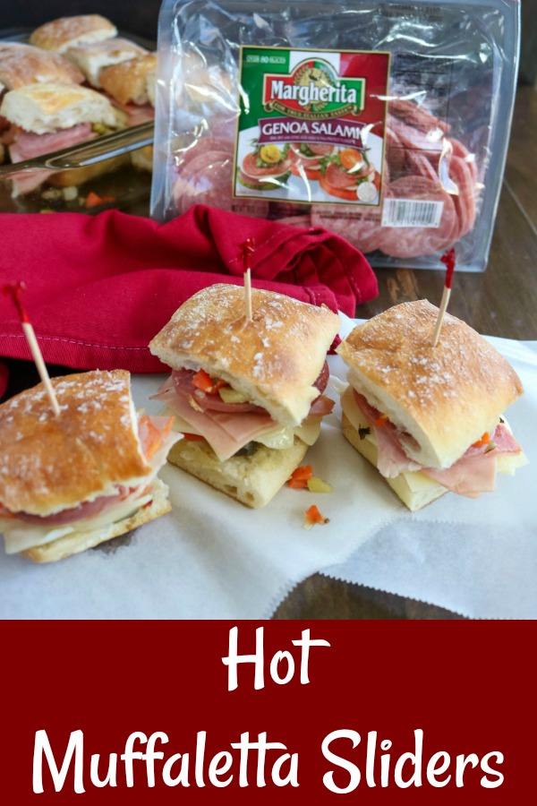Hot Muffaletta Sliders - Karyl's Kulinary Krusade